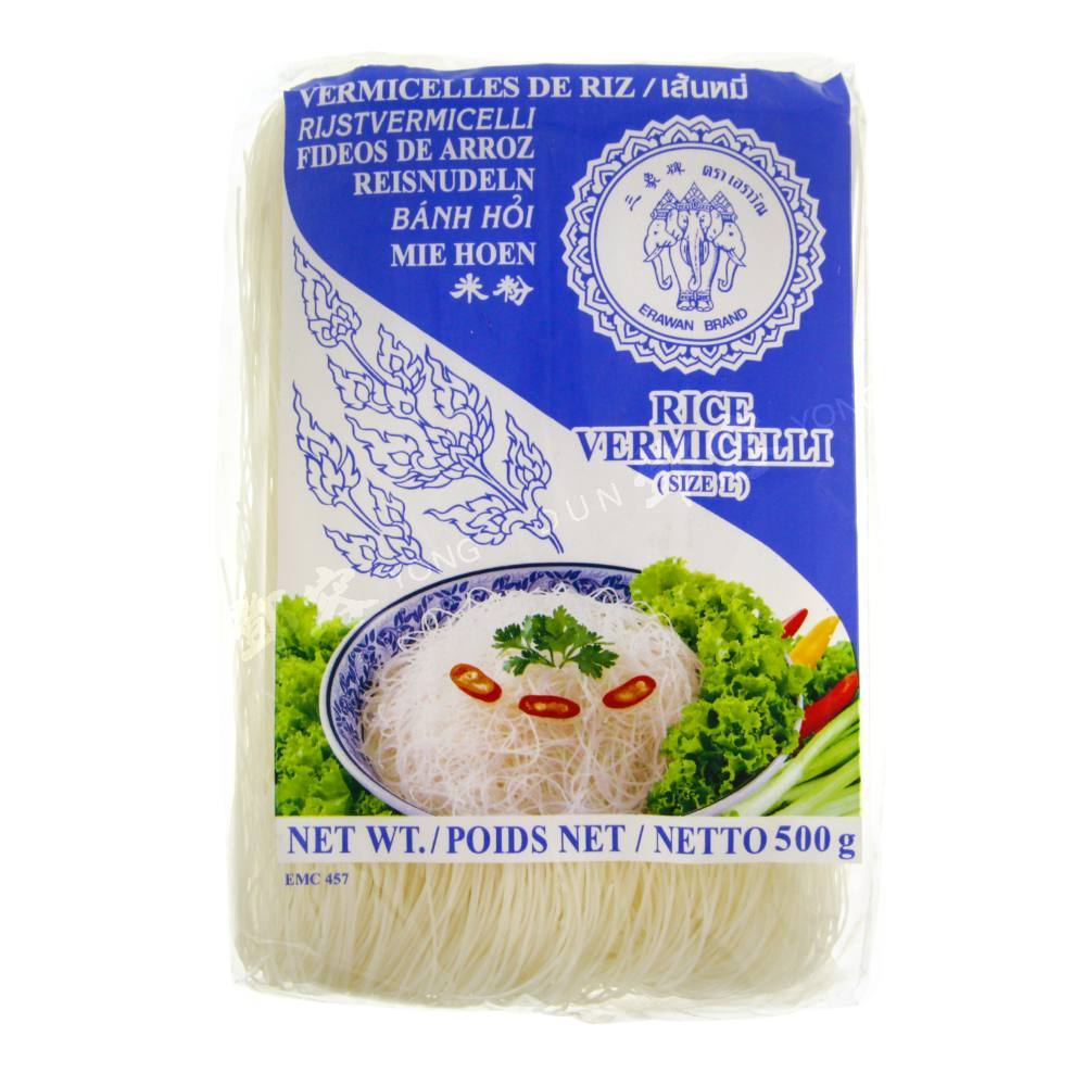 Rice Vermicelli L (Erawan) 500g – Dun Yong Webshop