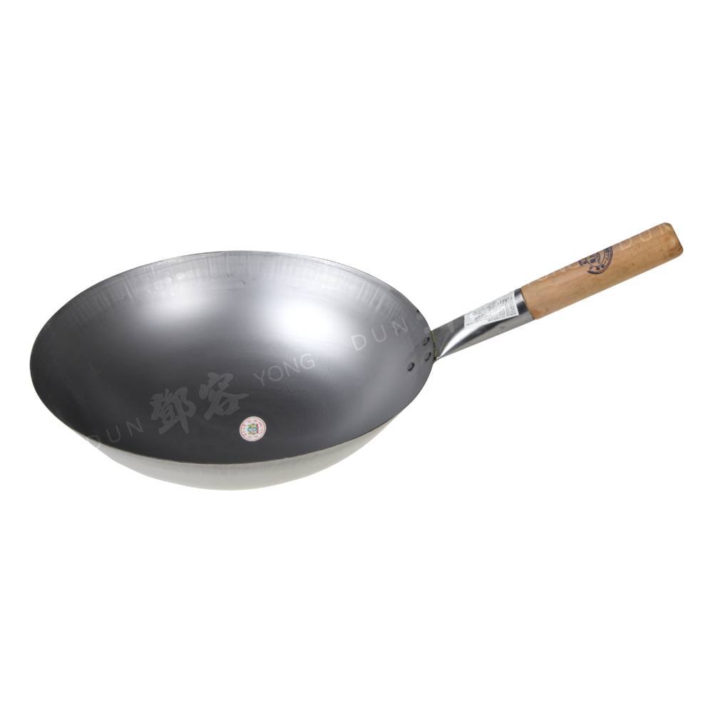 Wok Extra Deep Steel Single Handle 14inch (Leung Tim) – Dun Yong Webshop