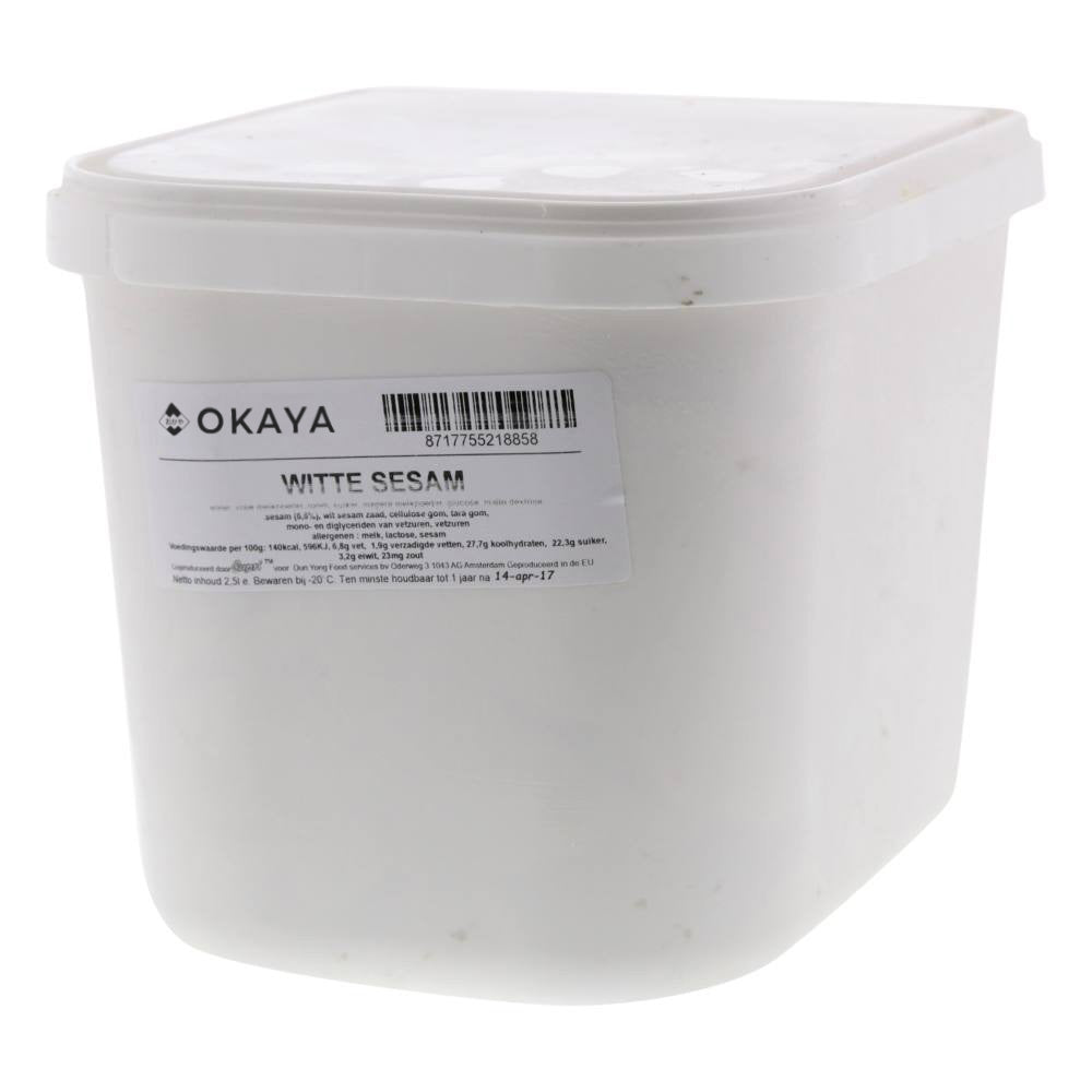 Premium Shiro Goma White Sesame Ice Cream (Okaya) 2.5L | Dun Yong Webshop