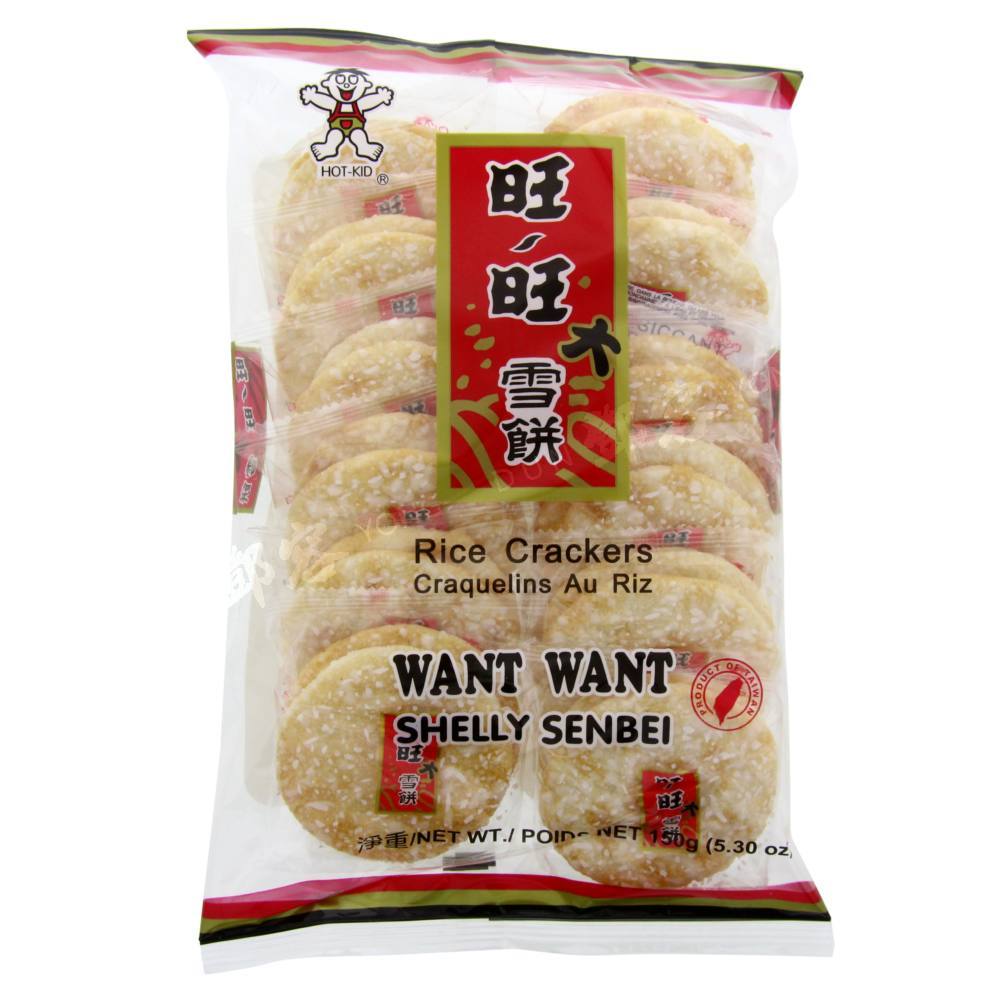 Snow Rice Cracker Shelly Senbei (Want Want) 150g – Dun Yong Webshop