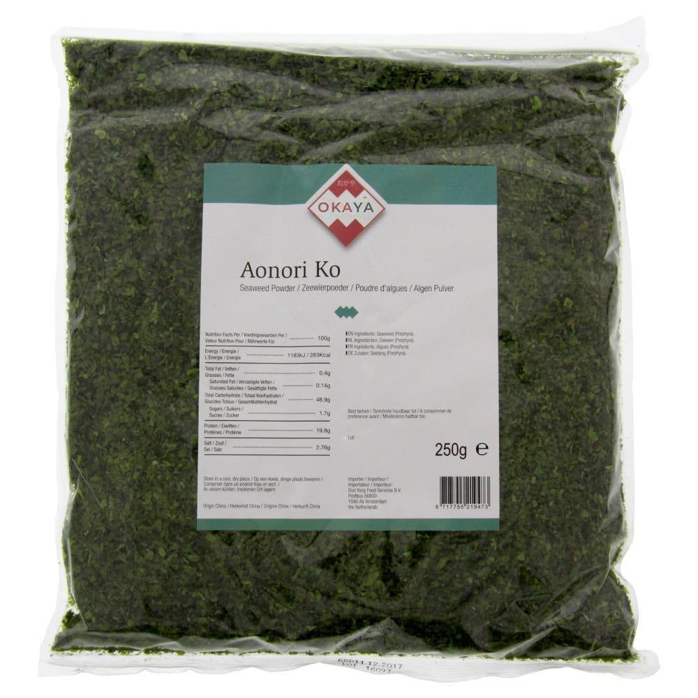 Aonori Seaweed Powder (Okaya) 250g – Dun Yong Webshop