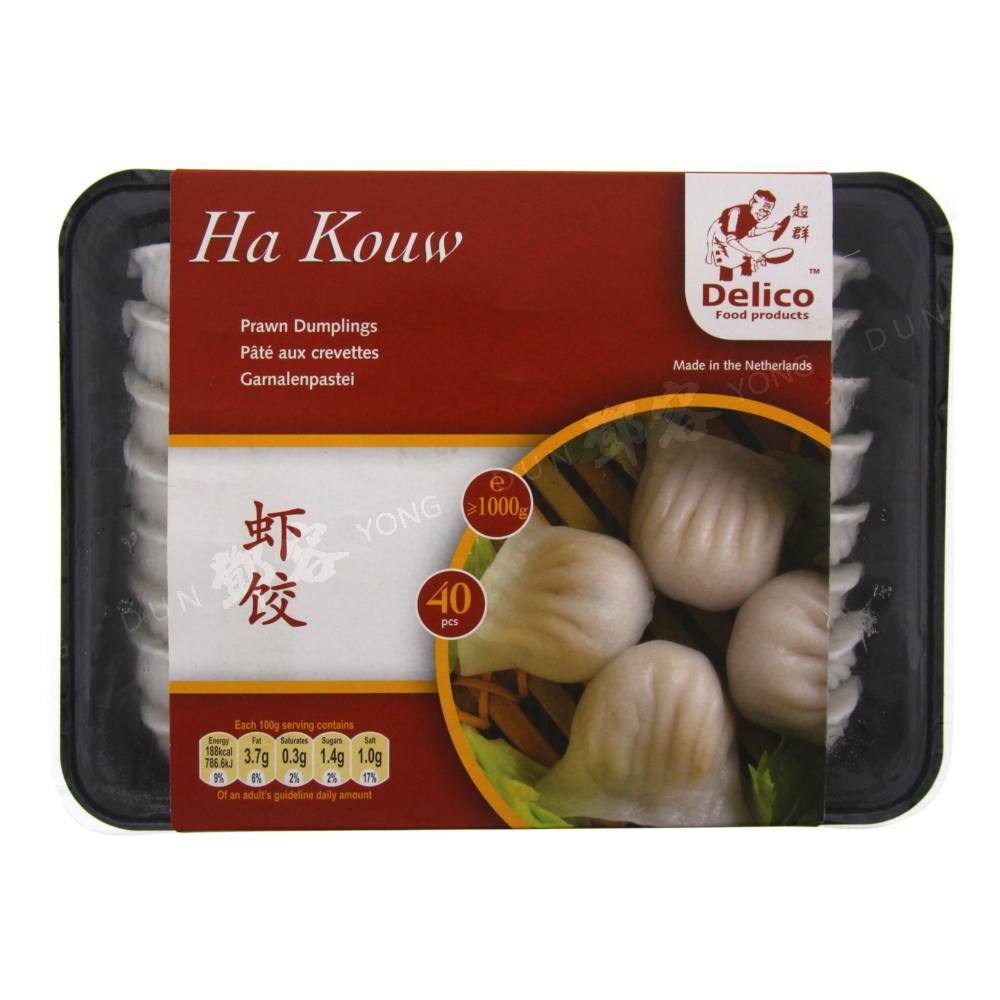 Ha Gau Shrimp Dumpling 40pcs (Delico) 800g – Dun Yong Webshop