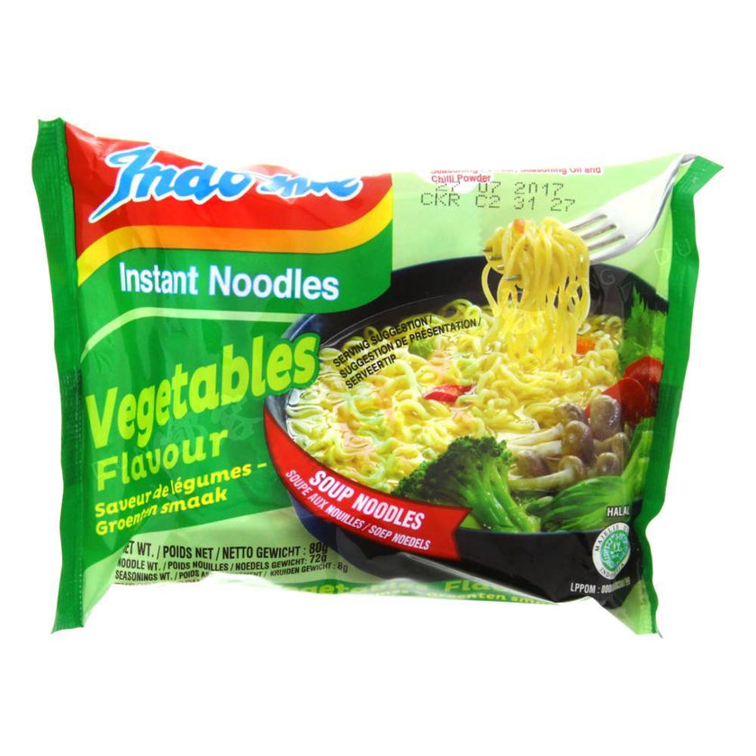 Instant Noodles Vegetables Flavour (Indomie) 80g | Dun Yong Webshop