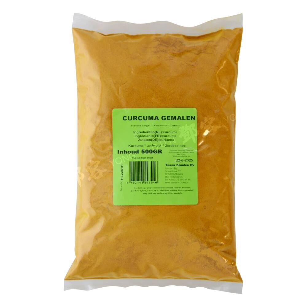 Turmeric Kunjit Kurkuma Powder (Tuana) 500g – Dun Yong Webshop