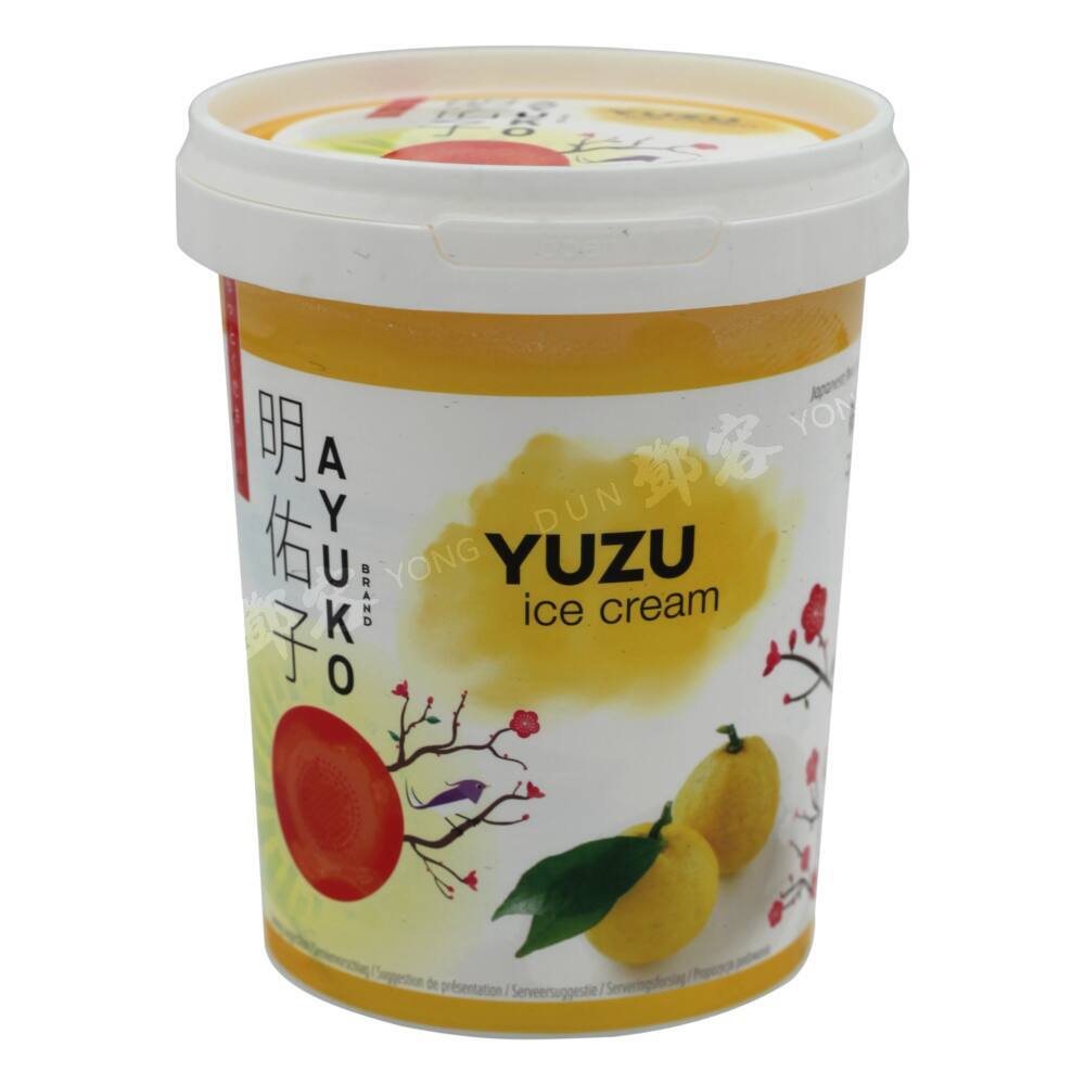 Yuzu Ice Cream (Ayuko) 500ml | Dun Yong Webshop
