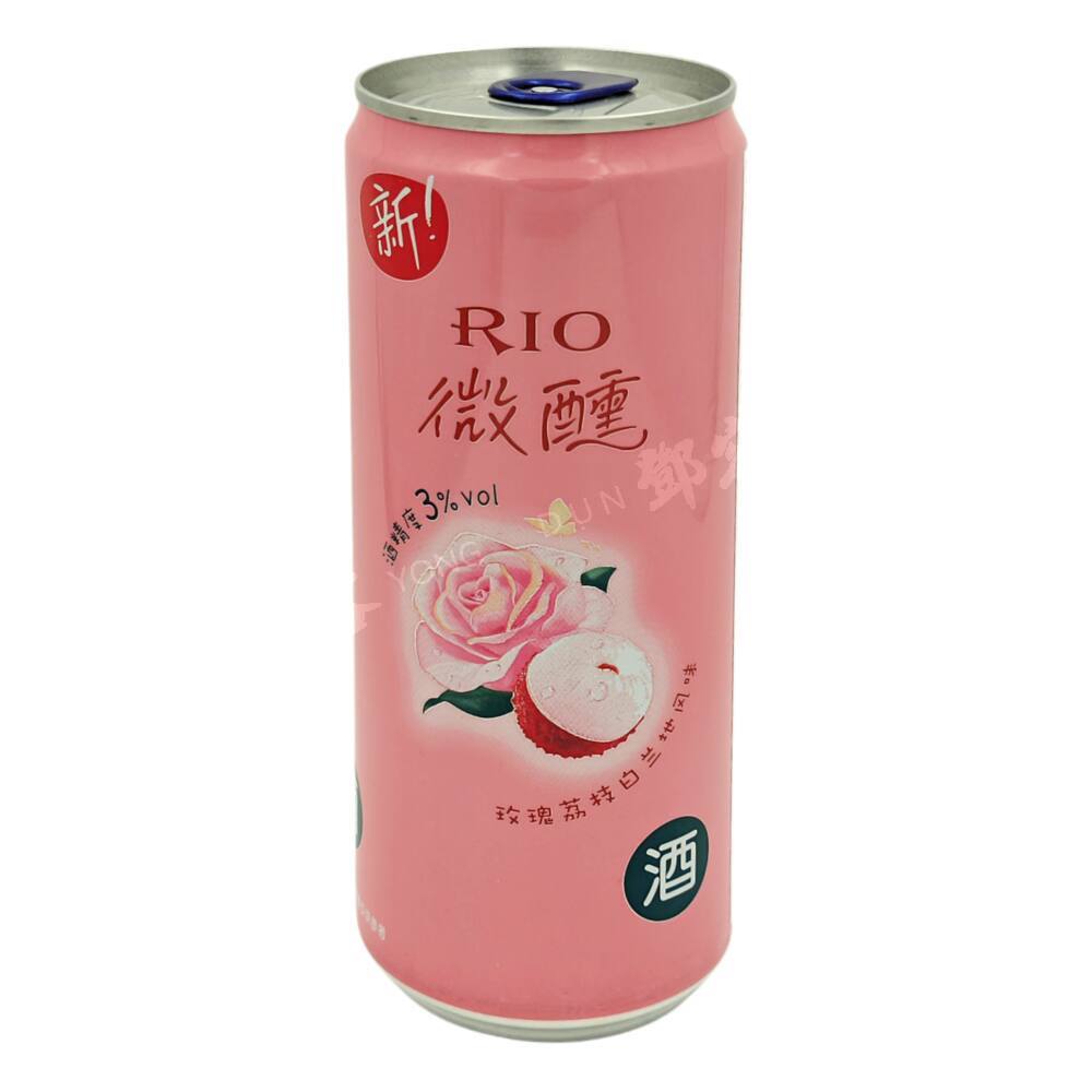 Rose Lychee Brandy Drink 3% (Rio Light) 330ml | Dun Yong Webshop