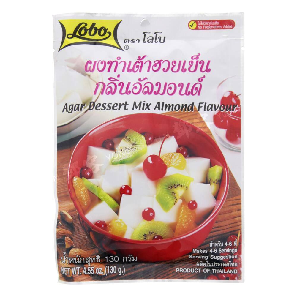 Agar Dessert Mix Almond Flavor (Lobo) 130g – Dun Yong Webshop