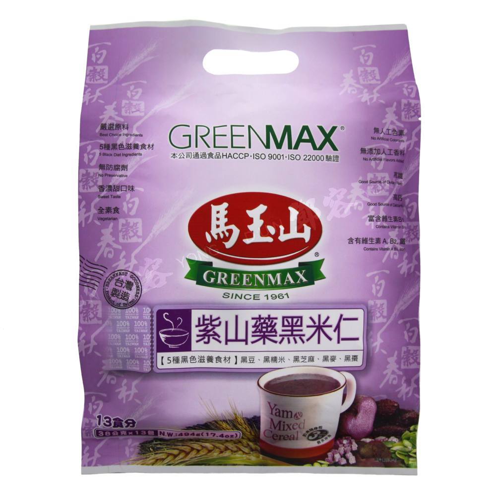 Yam Mixed Cereal (Greenmax) 494g – Dun Yong Webshop