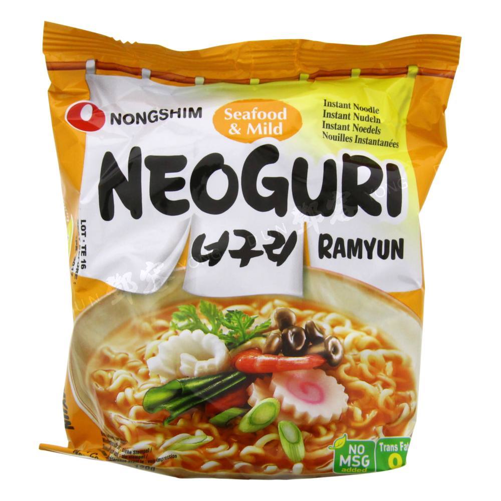 Neoguri Ramyun Seafood & Mild Noodle Soup (Nong Shim) 120g – Dun Yong ...