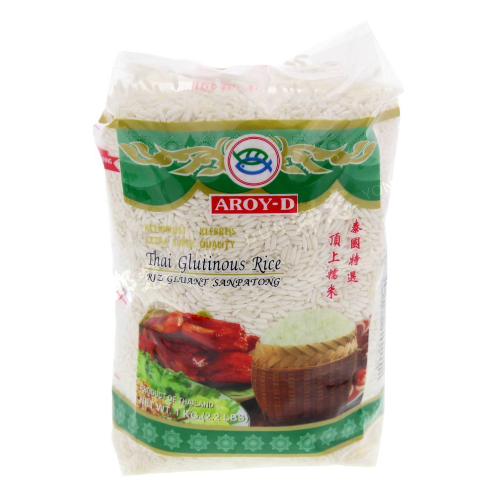 Glutinous Rice (Aroy-D) 1kg – Dun Yong Webshop