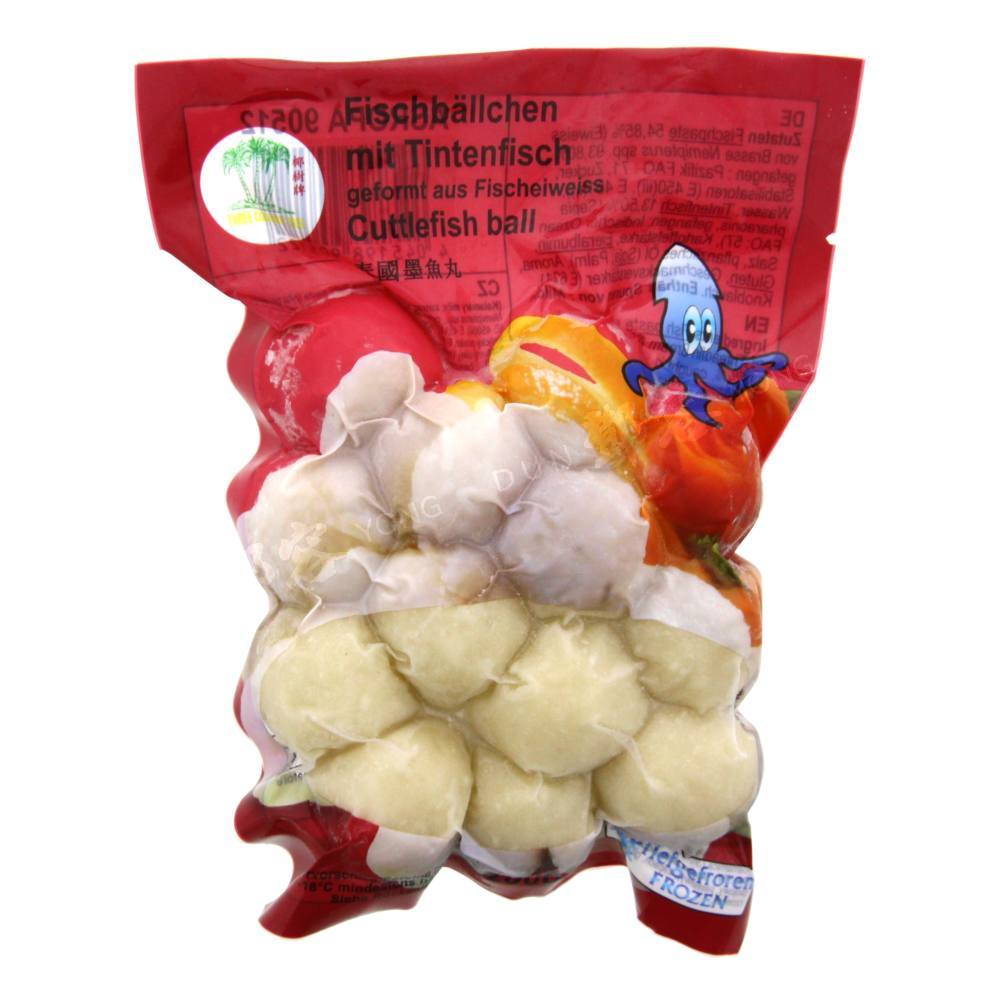 Cuttlefish Ball (Three Coconut Tree) 200g – Dun Yong Webshop