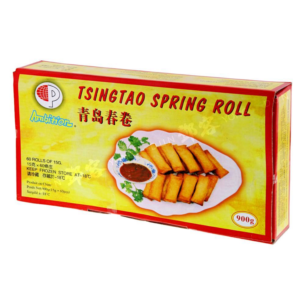 Tsingtao Veg. Spring Roll Premium 60pcs (Ambition) 900g – Dun Yong Webshop