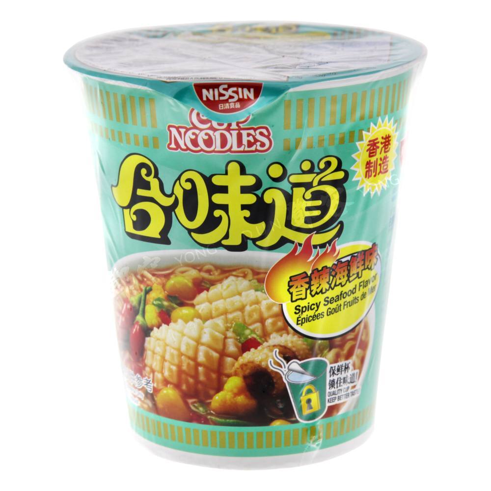 Cup Noodles Spicy Seafood (Nissin) 73g – Dun Yong Webshop