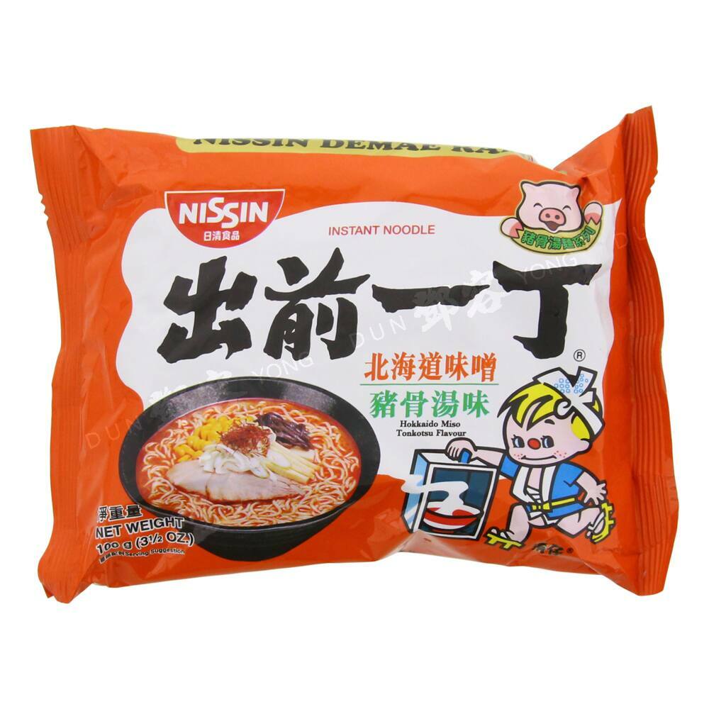 Demae Ramen Miso Tonkotsu Instant Noodle (Nissin) 100g – Dun Yong Webshop