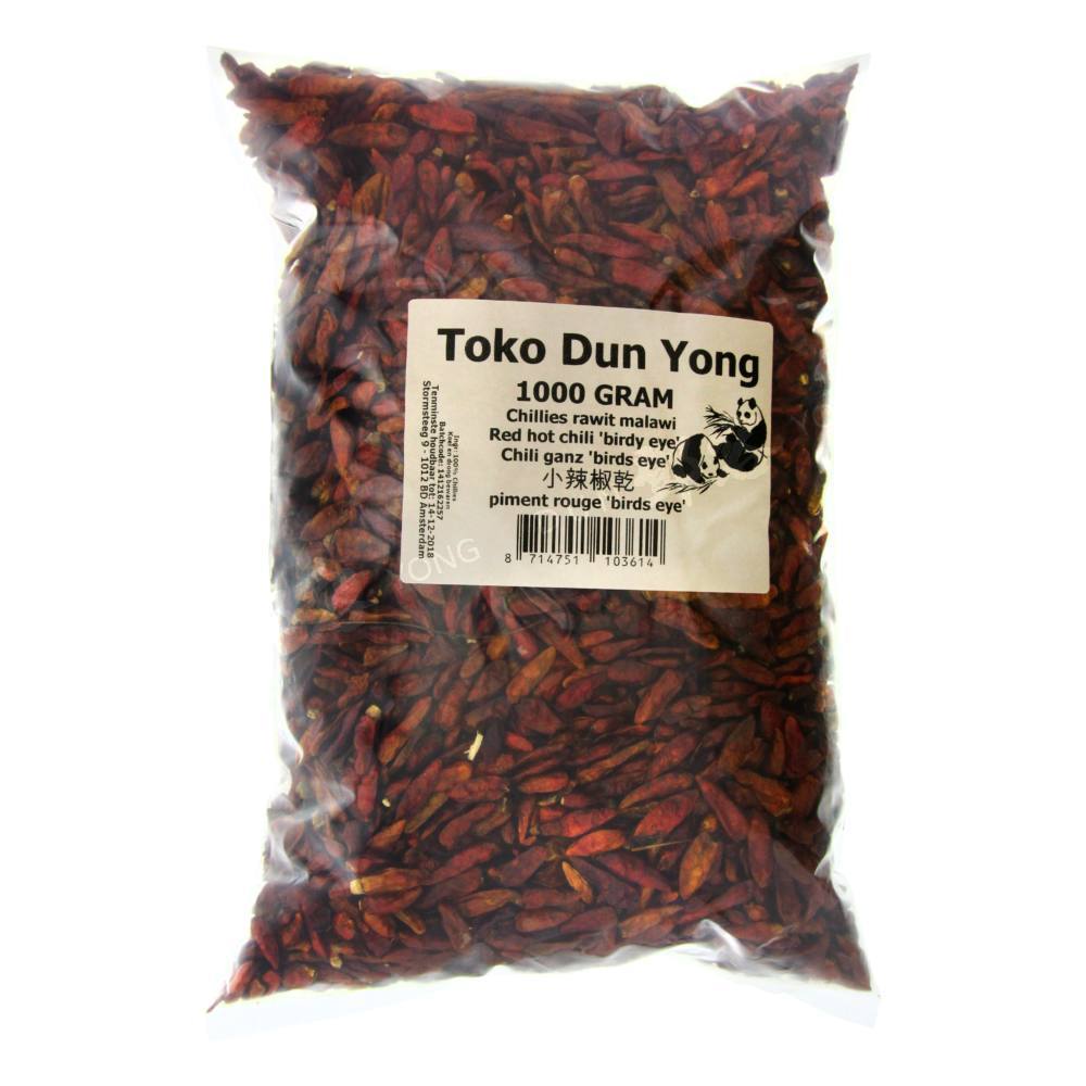 Dried Chili Rawit Malawi (MOL) 1kg – Dun Yong Webshop