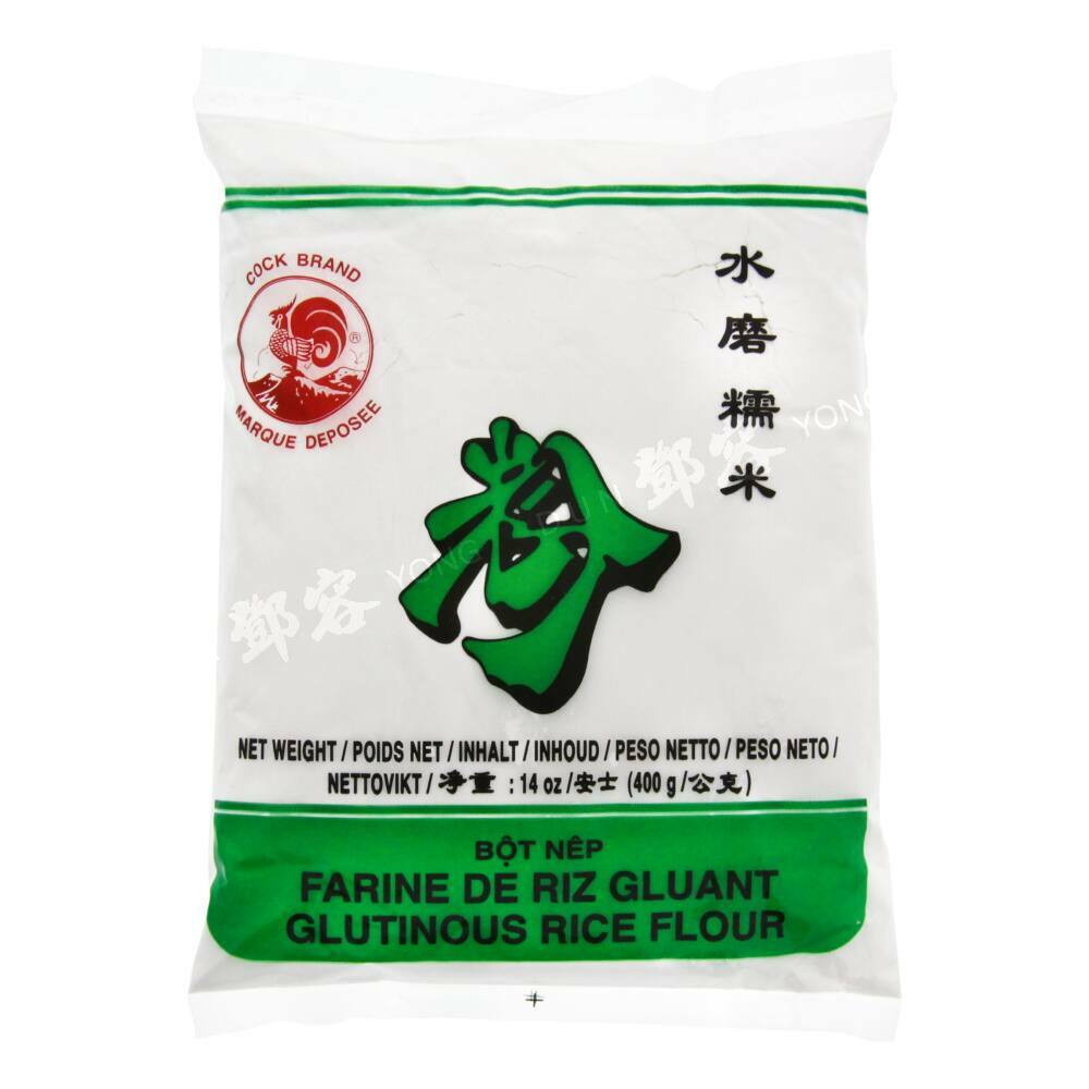 Glutinous Rice Flour (Cock Brand) 400g – Dun Yong Webshop