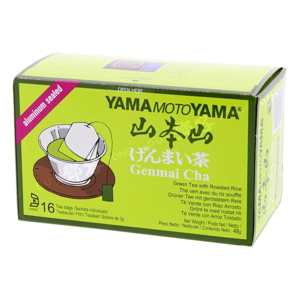 Genmai Cha Tea with Roasted Rice 16 bags (YMY) 48g – Dun Yong Webshop