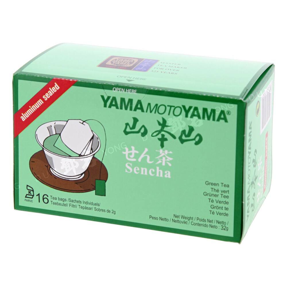 Green Tea Tea Bag Sencha 16bags (Yama Moto Yama) 32g – Dun Yong Webshop