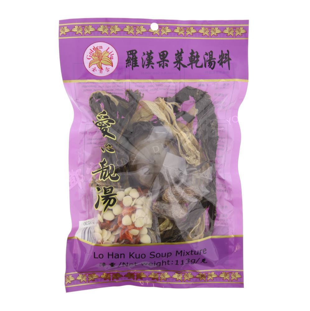 Lo Han Kuo Soup Mixture (Golden Lily) 113g – Dun Yong Webshop