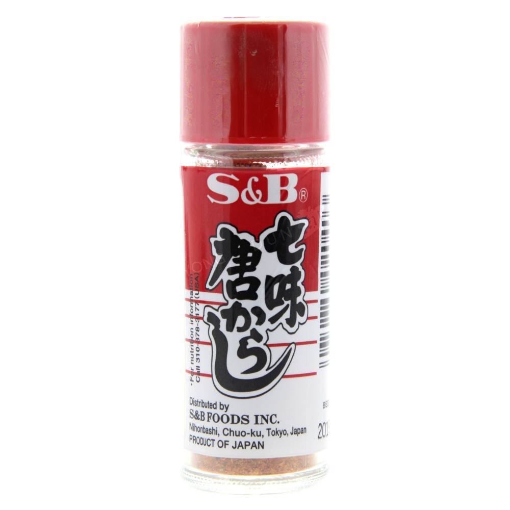 Nanami Togarashi Assorted Chili Pepper (S&B) 15g | Dun Yong Webshop