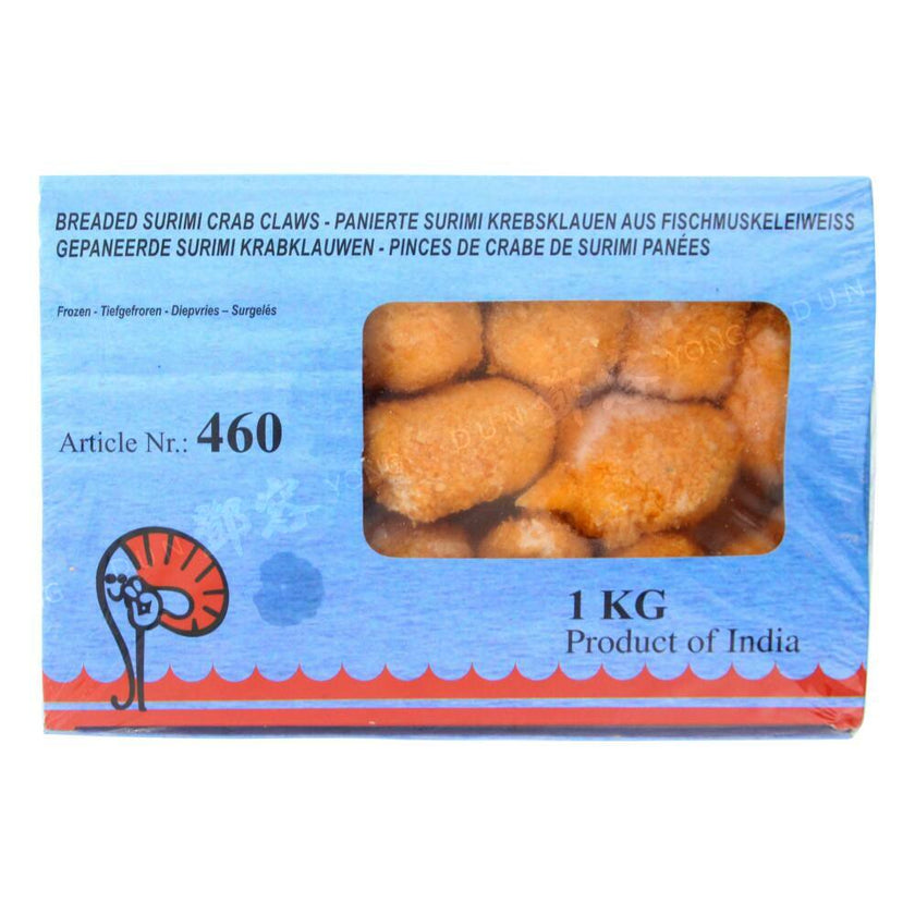 Breaded Surimi Crab Claws (Asian Pearl) 1kg | Dun Yong Webshop