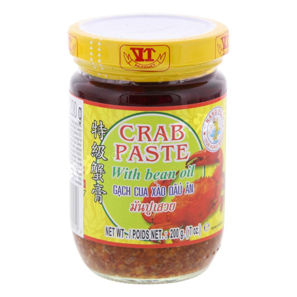 Crab Paste with Bean Oil (Nang Fah) 200g – Dun Yong Webshop
