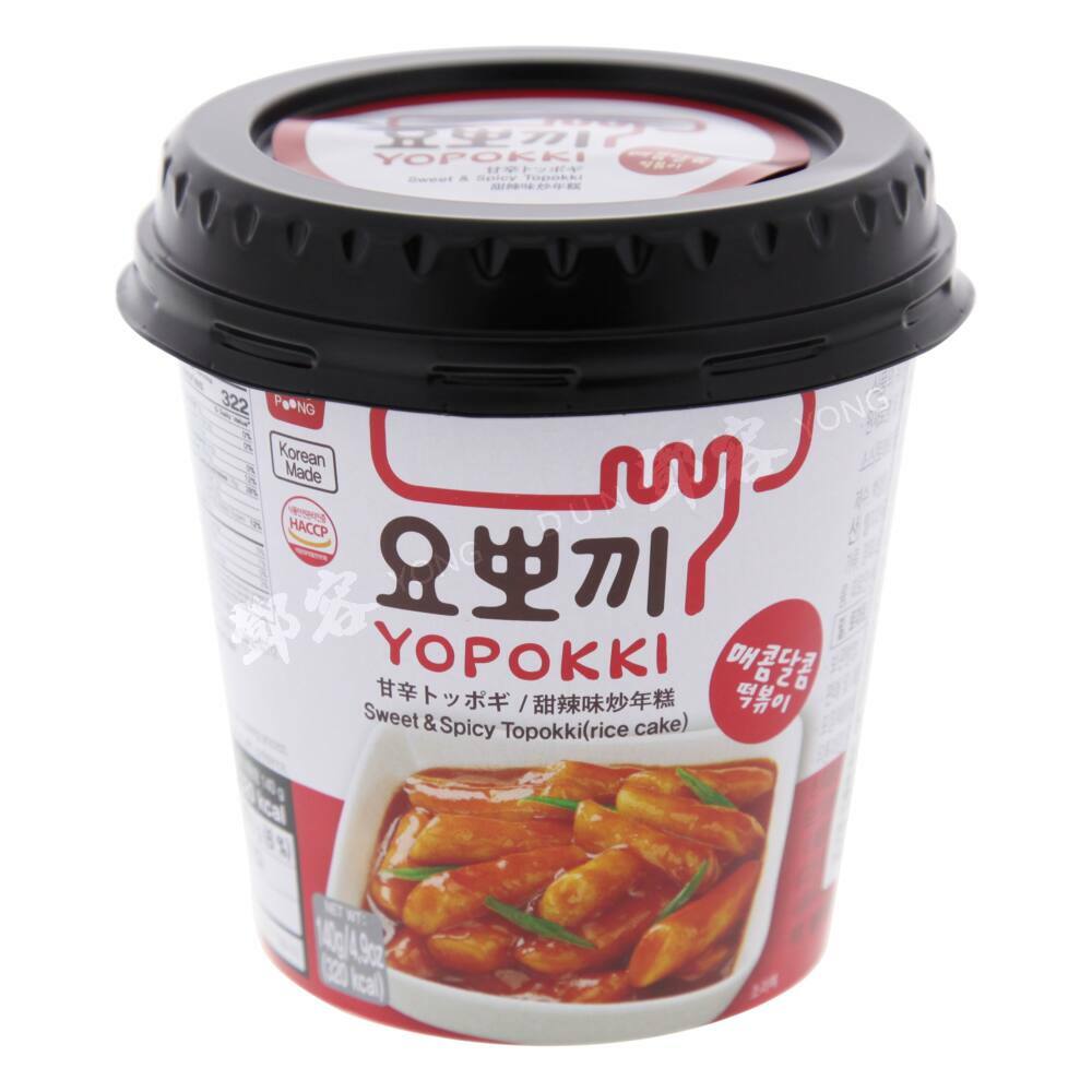 Yopokki Sweet & Spicy Topokki (Youngpun) 140g – Dun Yong Webshop