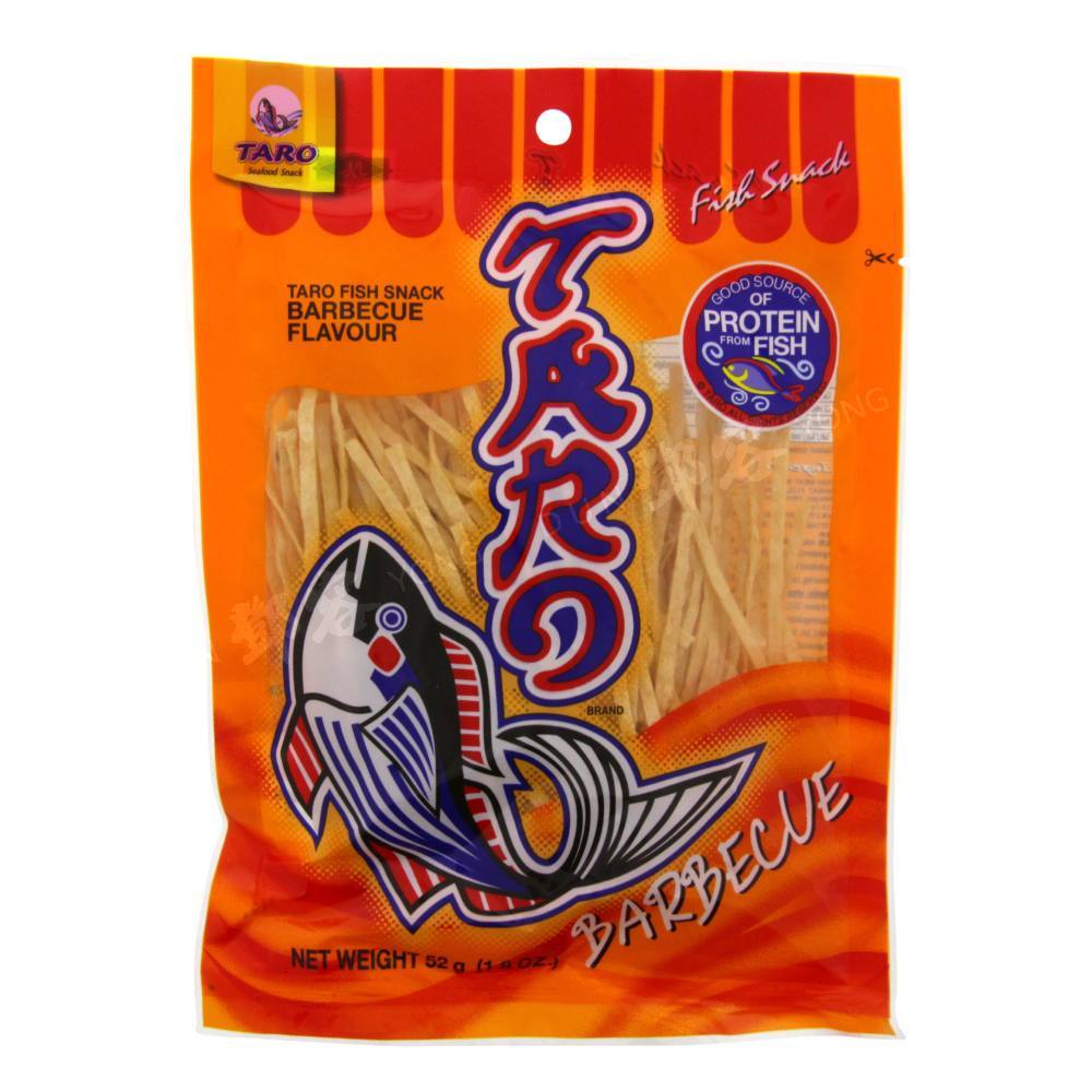 Taro Fish Snack Bar-B-Q Flavoured (Taro) 52g – Dun Yong Webshop